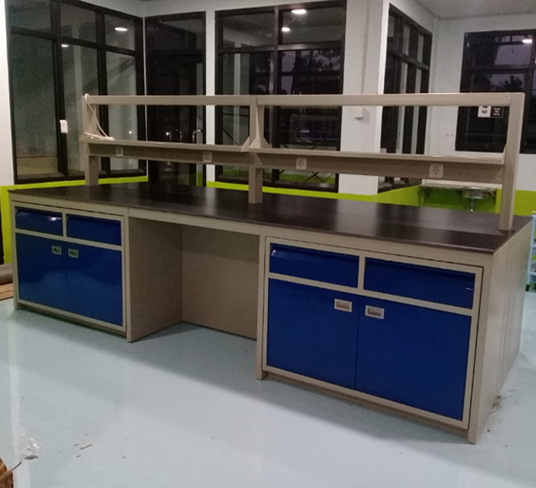Island Bench Steel - Labnutra
